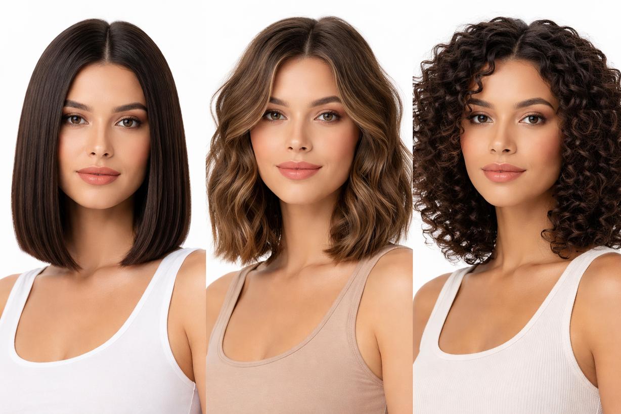 How Hair Type Changes the Way a Haircut Looks